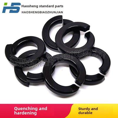 Gb7244重型弹簧垫圈M6-M36重型弹簧垫圈黑色弹簧垫圈65Mn