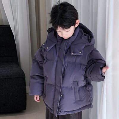 童装童90白鸭绒羽绒服2024冬季新品韩版中大儿童冬装保暖上衣潮