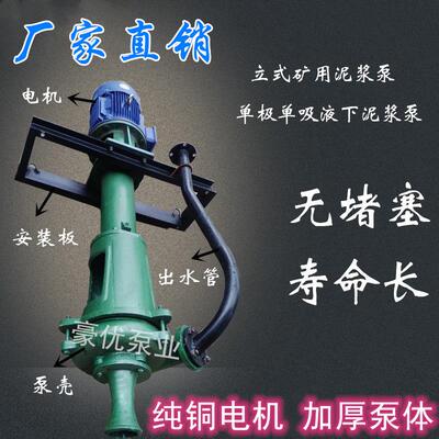 1PNL2PNL3PNL型立式泥浆泵耐磨泥浆泵污泥泵泥沙泵污水杂质泵3PNL