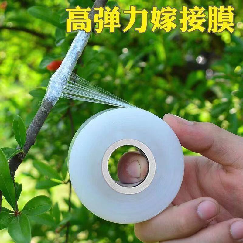 嫁接膜专用膜免拆果树缠绕膜薄膜自粘嫁接透明拉伸膜保温园艺工具