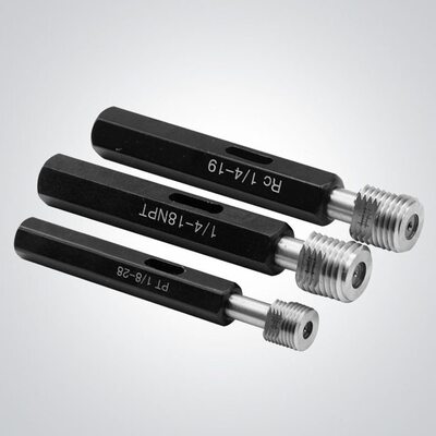 甄选管螺纹塞规NPT1/8-27 1/2-14  1寸NPS PT RC G ZG1/2环规R1/4