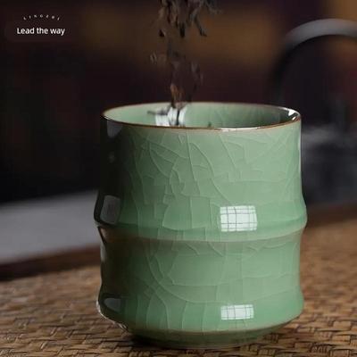 茶杯2025新款高端竹节套装