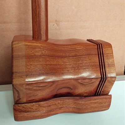 红贵宝二胡架子非洲红酸枝二胡筒子未蒙皮高胡杆子越胡琴杆已抛光