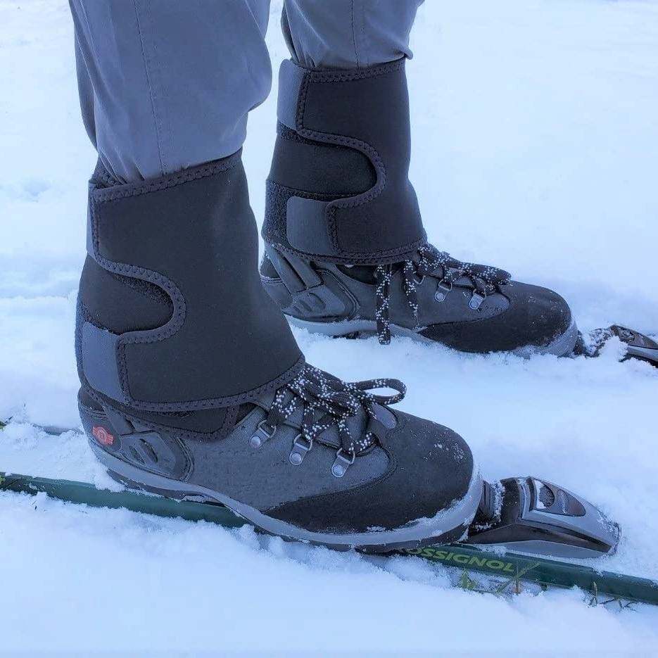 亚马逊户外用品登山防水腿套防蛇咬脚套露营登山雪套防雪防沙鞋套