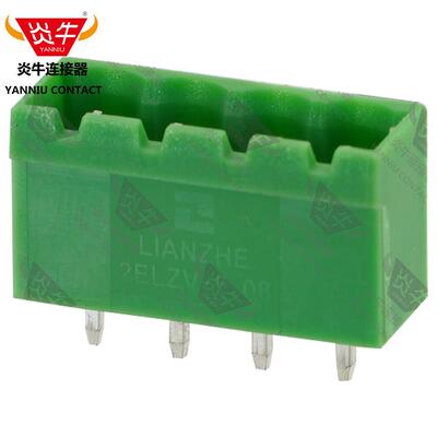 5.0mm炎牛凤凰插拔式接线端子YN2EDGVC/KF/5EHDVC/MSTBVA 2.5 G