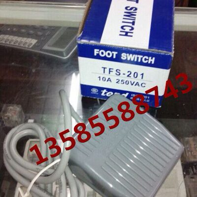 台湾TEND天得塑胶后踩式脚踏开关TFS-201/TFS-202/TFS-203 可直拍