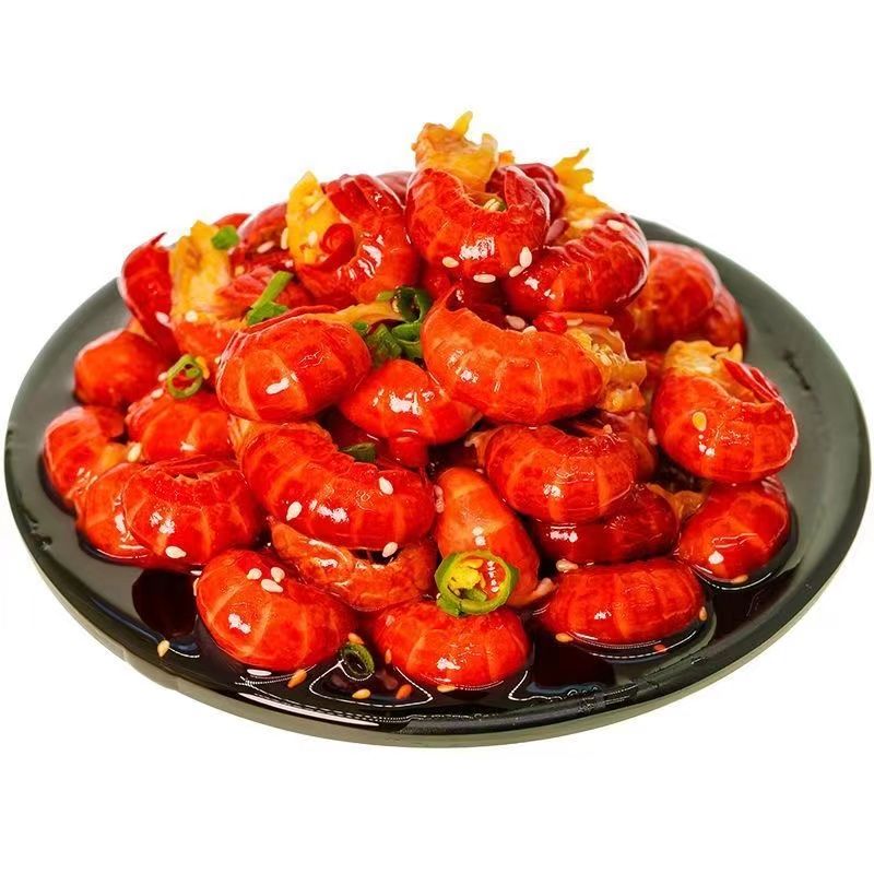 麻辣蒜香味小龙虾香辣虾尾开袋即食下酒菜熟食零食食品