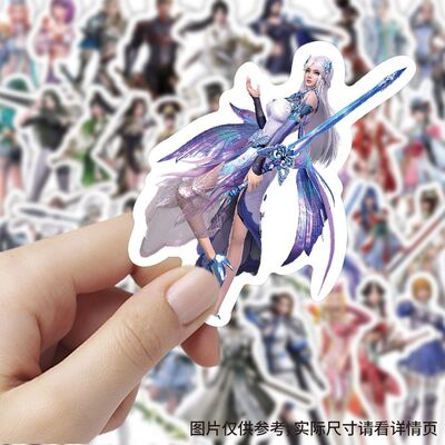 180张铁甲雄兵角色合集贴纸卡通二次元周边手机手账装饰贴画防水