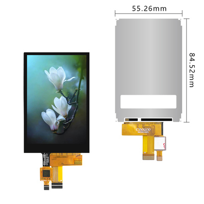 3.5寸TFT液晶萤幕SPI4线串口彩屏ST7796U 5点式电容触摸GT911