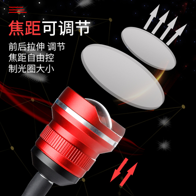 艾菲乐斯筏钓鱼灯夹式桥钓灯筏钓黄光灯诱鱼灯夜钓灯竿稍灯上饵灯