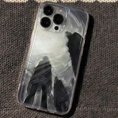 光明背影适用一加13手机壳OPPO全包OnePlus12一加ACE5pro艺术1+ACE3V硅胶透明ACE竞速版红米note15pro+