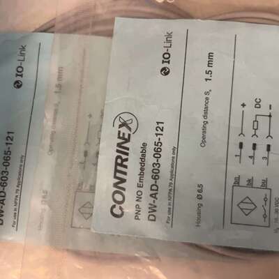议价Contrinex接近开关DW-AD-603-065-121议价