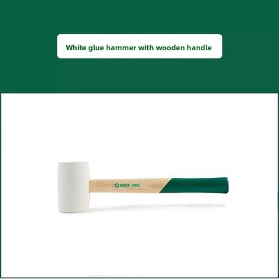 Sata Shida工具木柄白色橡胶锤92912 92913