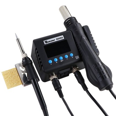 新品8898D双数显可调温焊台维修焊接工具