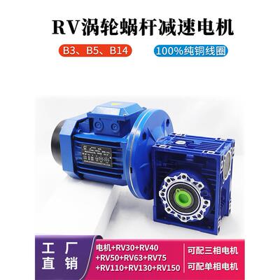 蜗轮蜗杆减速电机B5/B14