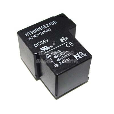 NT90RNAE24CB 电焊机 DC24V T型继电器 40A/240VAC 空调家电 原装
