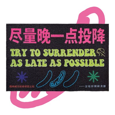 尽量晚一点投降 丝圈地垫B地毯入户进门 公社计划经济部