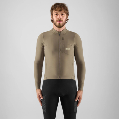 【新品】PEdALED 男士 Odyssey 系列 加绒保暖长袖骑行服 松木绿