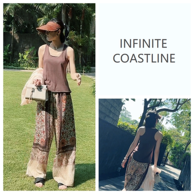 INFINITE COASTLINE/无垠海岸12393百搭休闲【窄背】背心