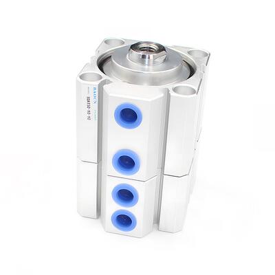 BAOCN薄型气缸双行程多位置倍力气缸SDAT100-15-0B带磁耐高温外牙