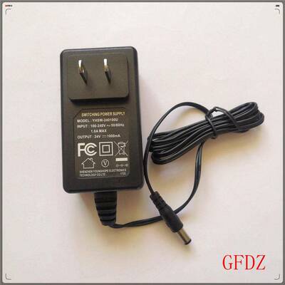 原装24V1000MA 24V1A 电源适配器充电器 电源线 YHSW-240100U