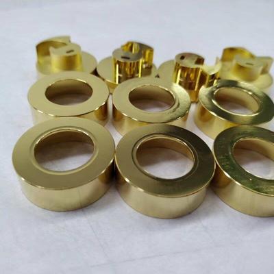 本地五金电镀厂家 镀金镀银镀镍 挂镀滚镀 镜面抛光 CNC来料定制