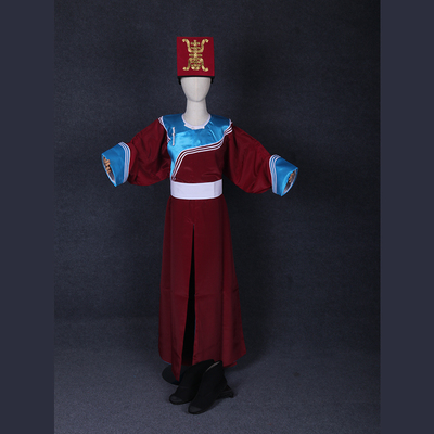 京剧戏曲表演出戏服 儿童衙役服装素箭衣公解差剑衣 捕头快站堂衣