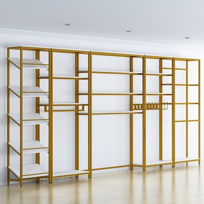 家纺店货架展示架布料床上用品展示柜四件套被子被芯枕芯置物架子