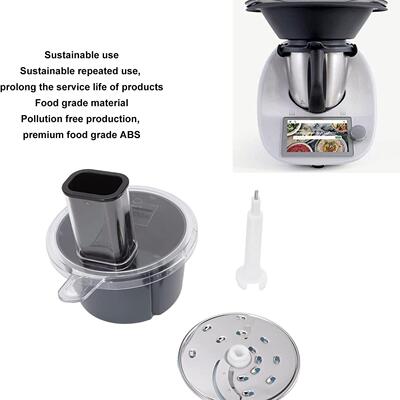 蔬菜切丝器刨丝器切割器适用于Thermomix TM5 TM6厨师机配件