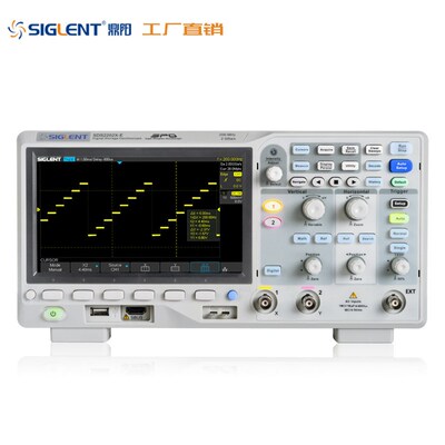 Siglent/鼎阳 宽带100M 采样2G 28M储存 SDS2102X-E 数字示波器