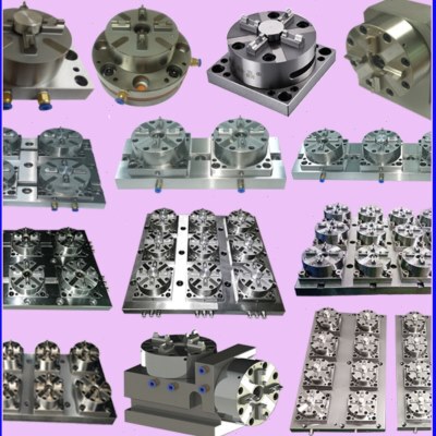 EROWA夹具 D100型CNC6头气动卡盘伊诺瓦夹持座火花机快速定位夹头