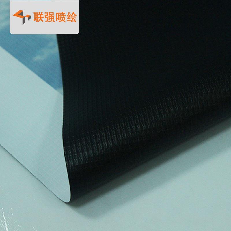 厂家制作高精度黑底灯布喷绘 不透光 舞台活动桁架背景布