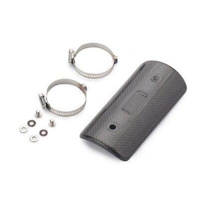 摩车排气管防烫装饰盖吉村天蝎防烫板遮挡罩隔热保护盖