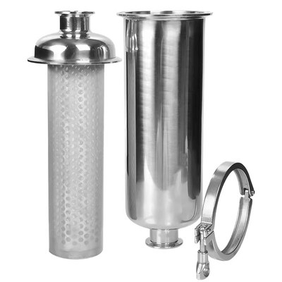 卫生级直通式管道快装网目材质食品级