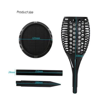 Solar Garden Lights Torch Light Outdoor Decoration 火把灯 1