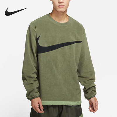Nike/耐克官方正品当季新款男子摇粒绒保暖套头卫衣DQ4895-222