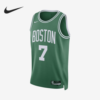 Nike/耐克官方正品NBA新款男绿白色篮球场篮球衣DN1997-313