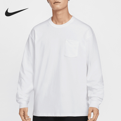 Nike/耐克官方正品当季款男士简约套头宽松休闲T恤DR7930-101