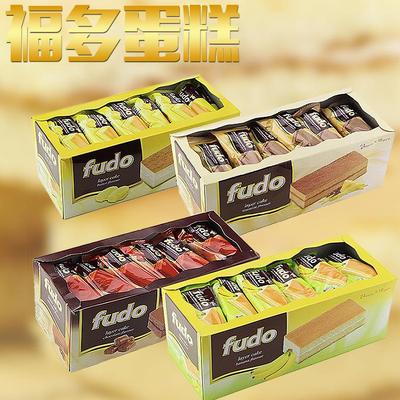 马来西亚进口糕点Fudo福多提拉米苏/奶油蛋糕24枚装充饥零食432g
