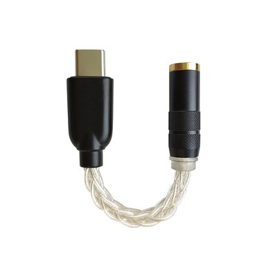 typec手机转3.5解码DAC耳放线发烧HIFI转接头es9280c便携DSD硬解
