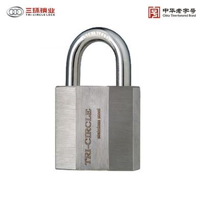 三系环3XXV04不房锈钢锁具大门库车库门挂锁铜匙钥列防盗撬防水挂