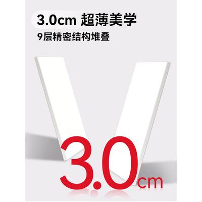 意菲意「全面屏」超薄客厅代灯现CWW简高亮约卧室顶吸灯全屋护眼