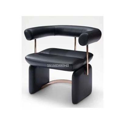 侘寂风实木沙发椅民宿酒店会所洽谈休闲椅茶椅白蜡木样板房院