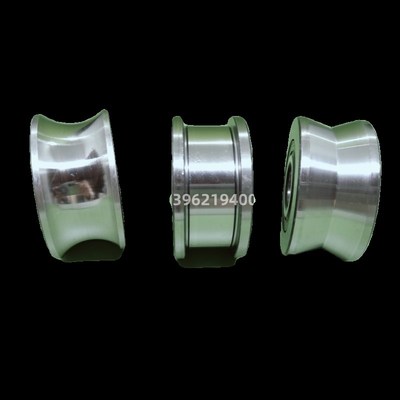 外圈带槽轴承 凹槽滑轮导轮 H型槽 U型槽**槽宽UZZ