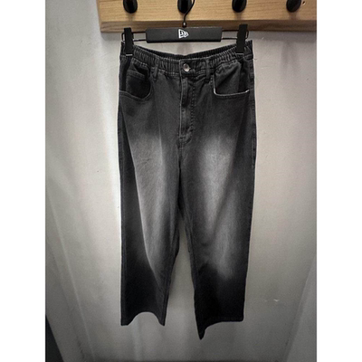 NewEra2026黑色复古牛仔裤