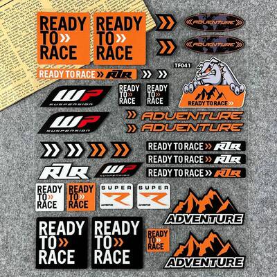 适用于KTM390 duke790摩托车贴纸防水反光改装头盔贴车贴车身贴花
