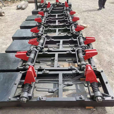 矿井运输系统中的新型能自动阻车器结构简单ZCY-6单轨阻车器