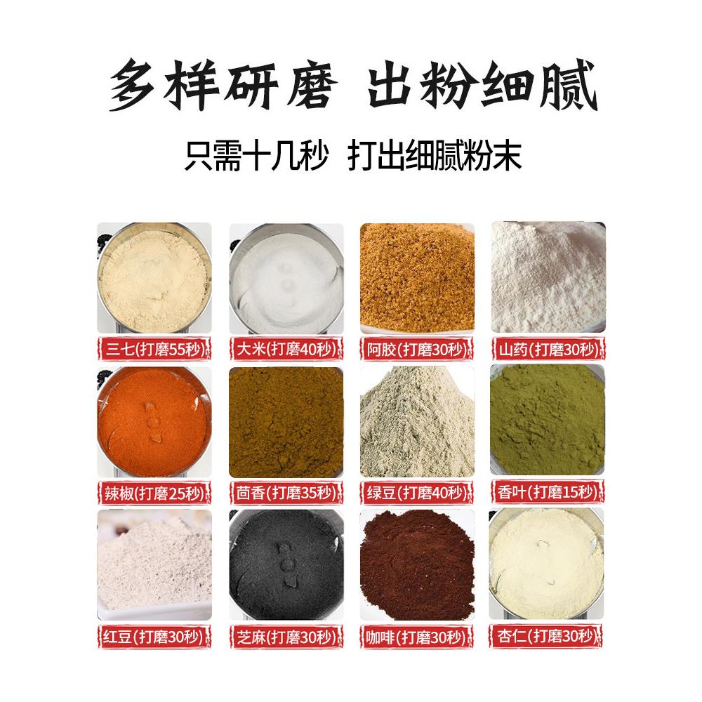 邦云8273000g粉碎机商用功玉米粉椒面超粉细研磨多能碎机