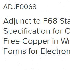 金相图谱《ASTM F68电子器件用无氧铜加工材标准图谱》