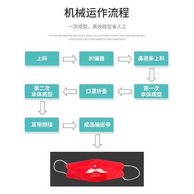 K罩F94定位口机TL-20211全自动鱼型定位口罩机F4定位K一拖一口罩9